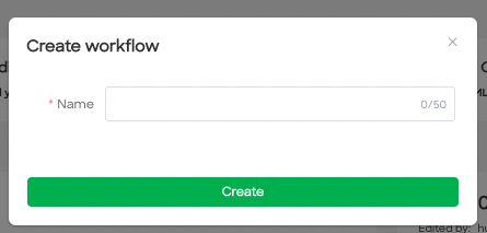 OSP - Workflow - Create Workflow – ADVANCE.AI