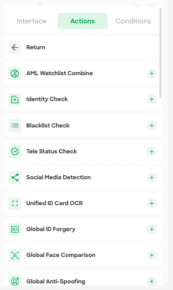 OSP - Workflow - Create Workflow – ADVANCE.AI
