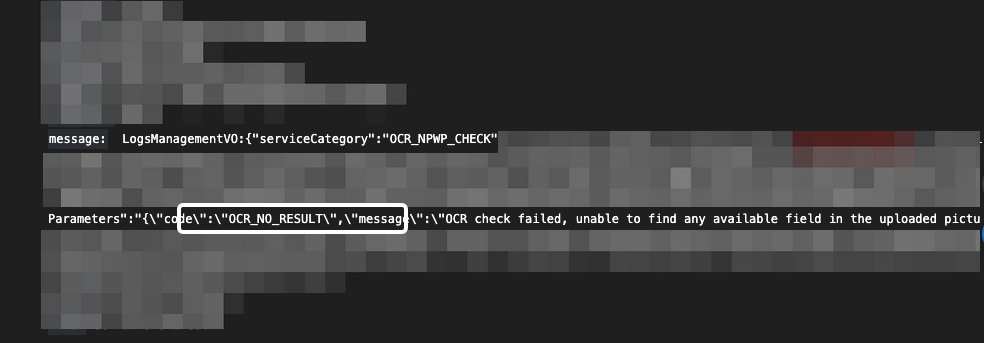 How to solve OCR_NO_RESULT on OCR NPWP [ENGLISH] – ADVANCE.AI